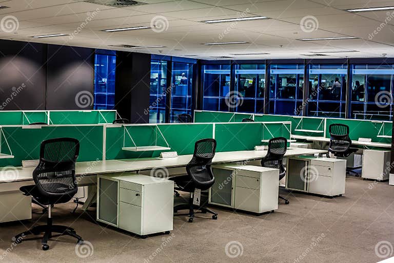Empty Office stock image. Image of open, area, company - 95227243