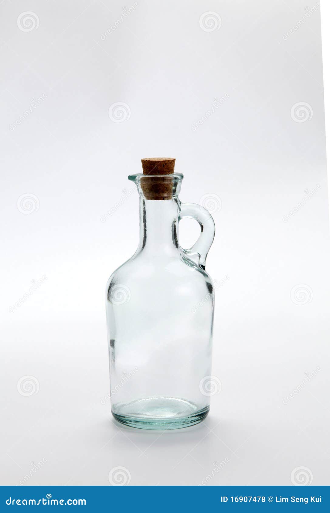 Empty oil jar stock photo. Image of glossy, glass, container - 16907478
