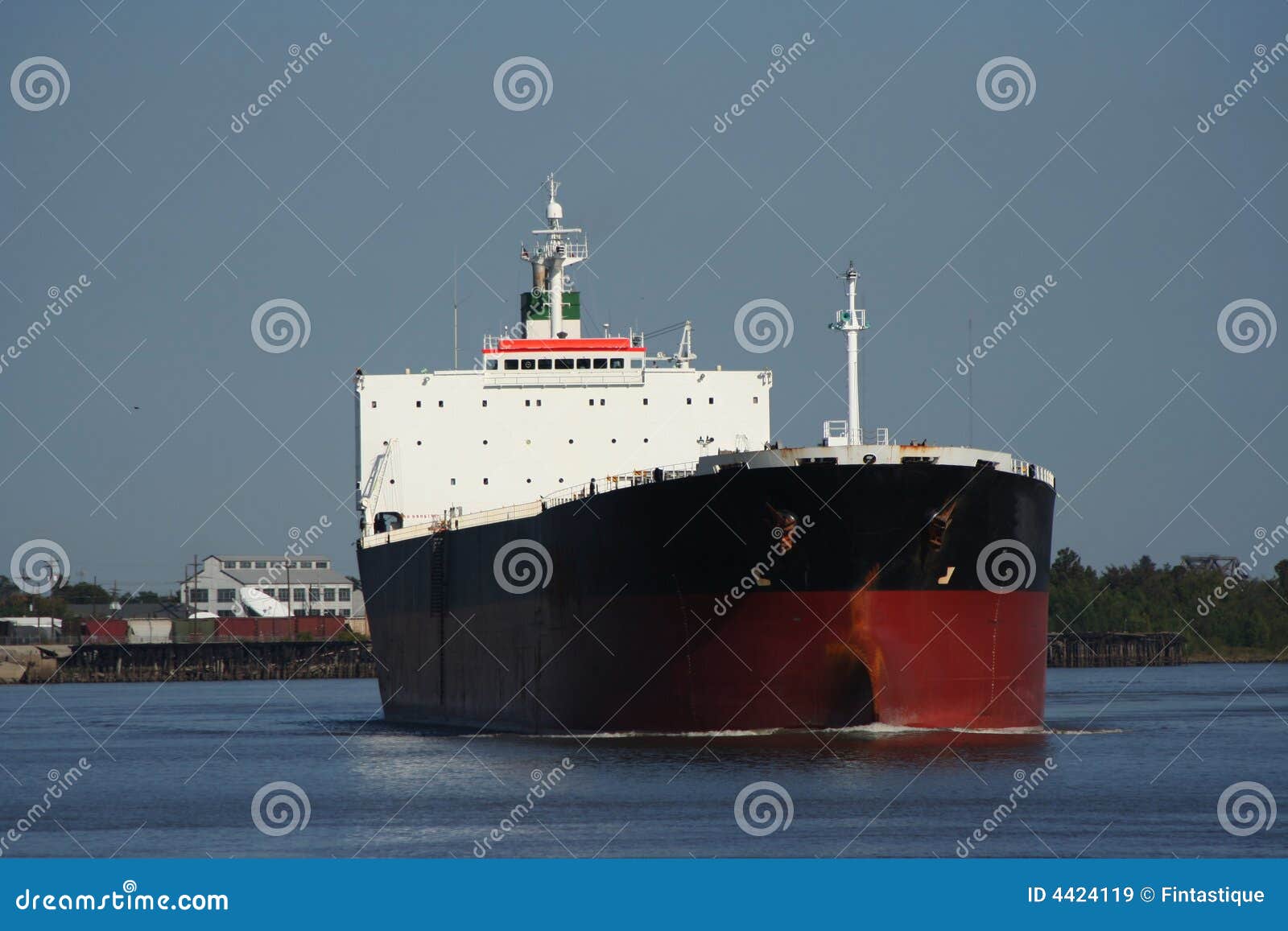 Empty oil tanker stock image. Image of transport, fuel - 4424119