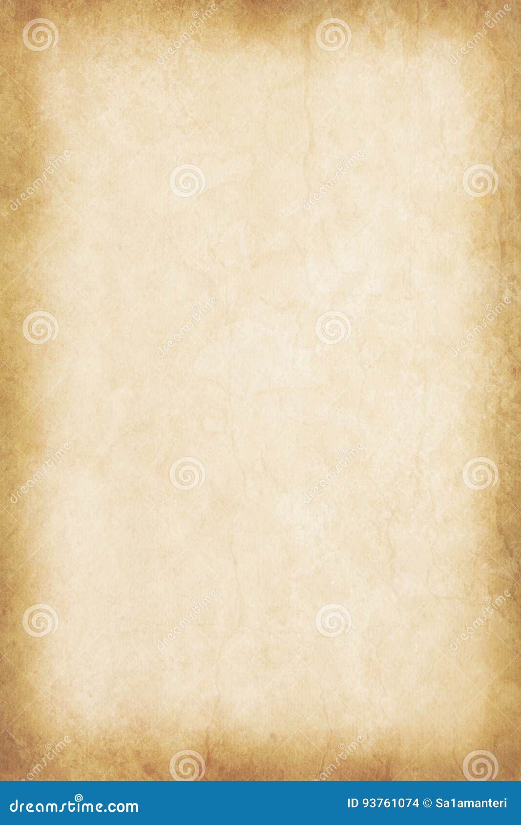 Empty Old Paper Vintage Background Stock Photo - Image of color, grunge ...