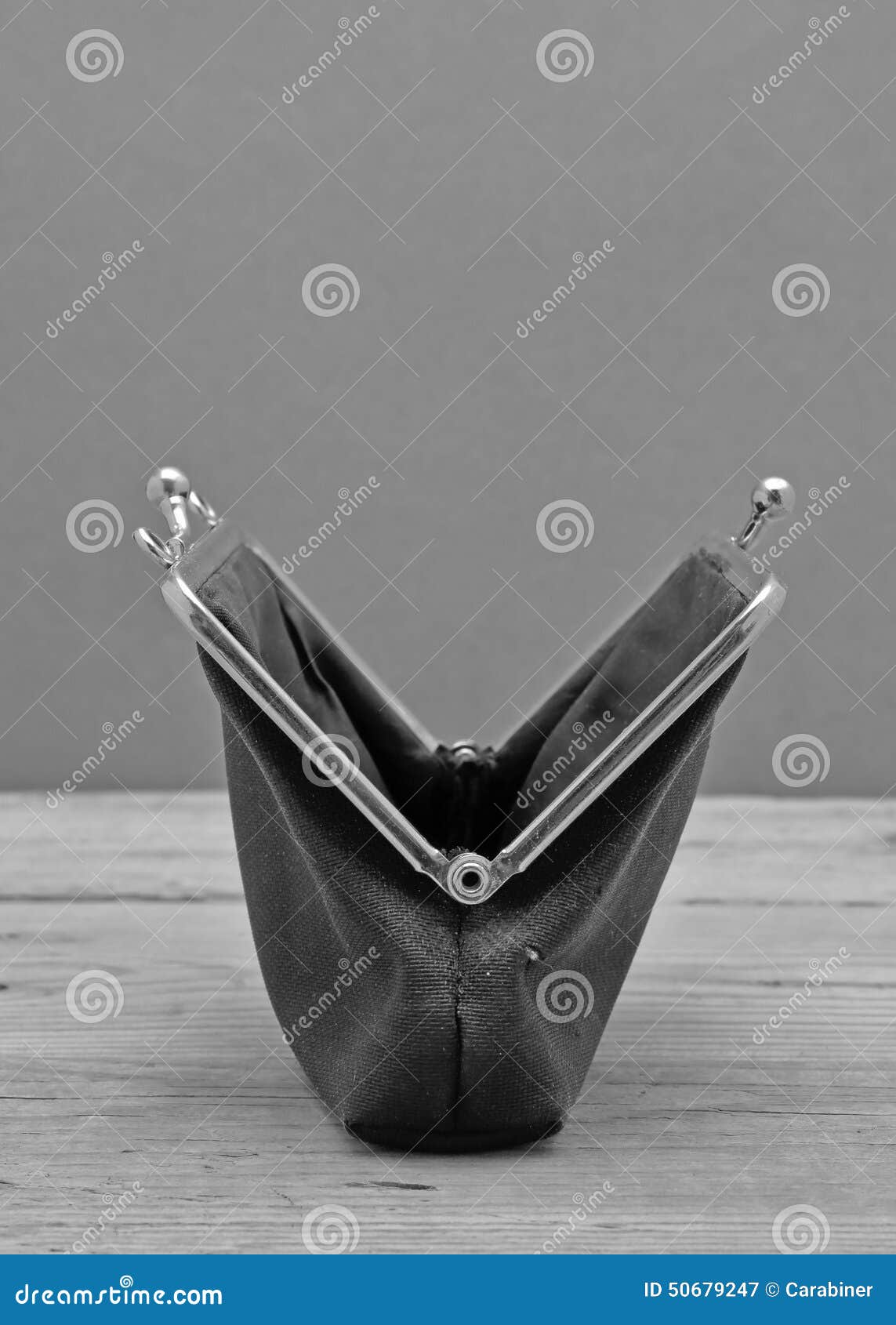 Empty old purse stock image. Image of concept, empty - 50679247