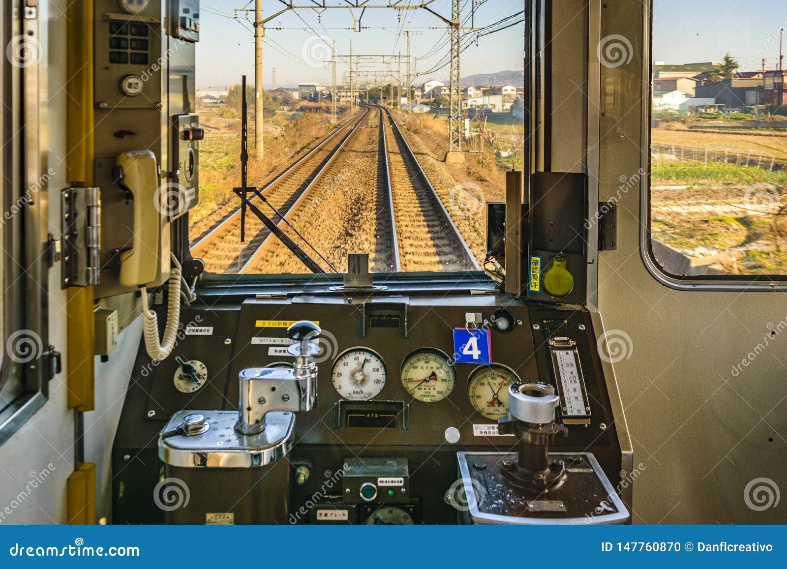 Empty Old Train Cabin, Osaka, Japan Editorial Image - Image of retro ...