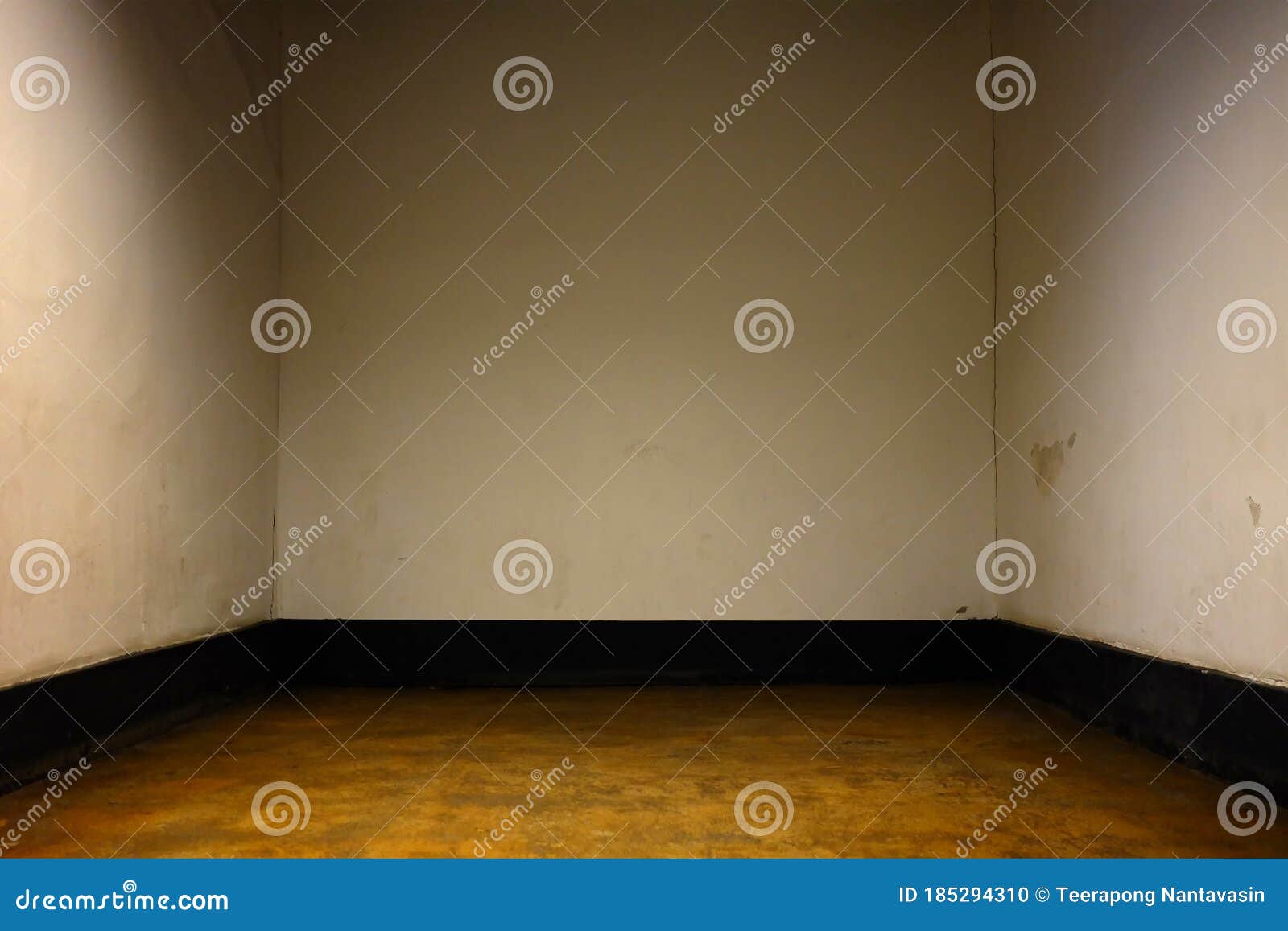Empty Old Vintage Room Background. Stock Photo - Image of floor ...