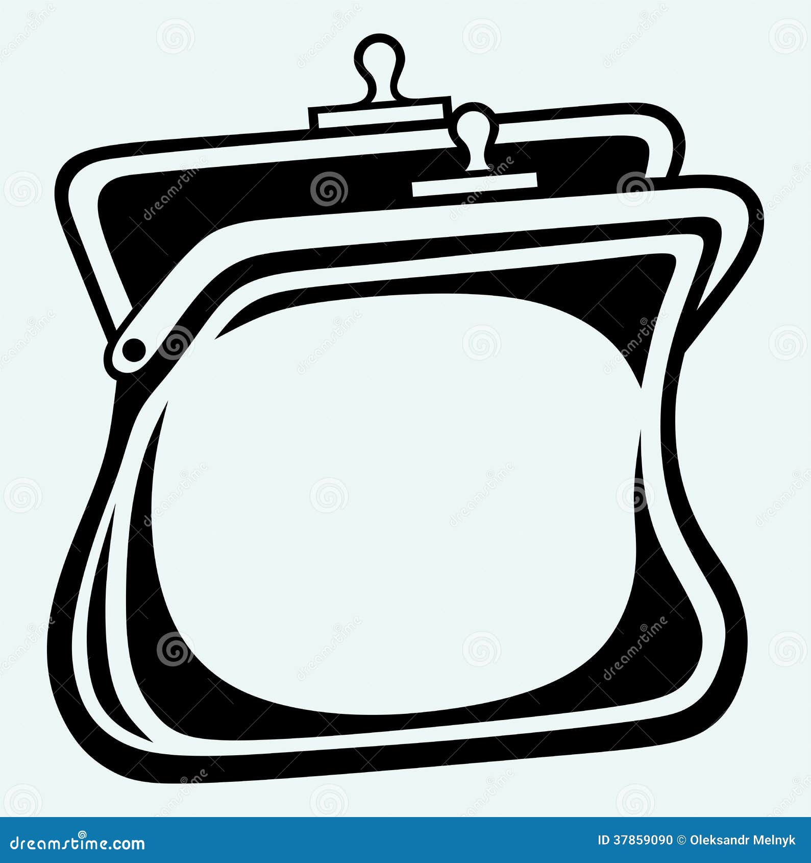 Empty Open Purse Stock Illustrations – 425 Empty Open Purse Stock ...