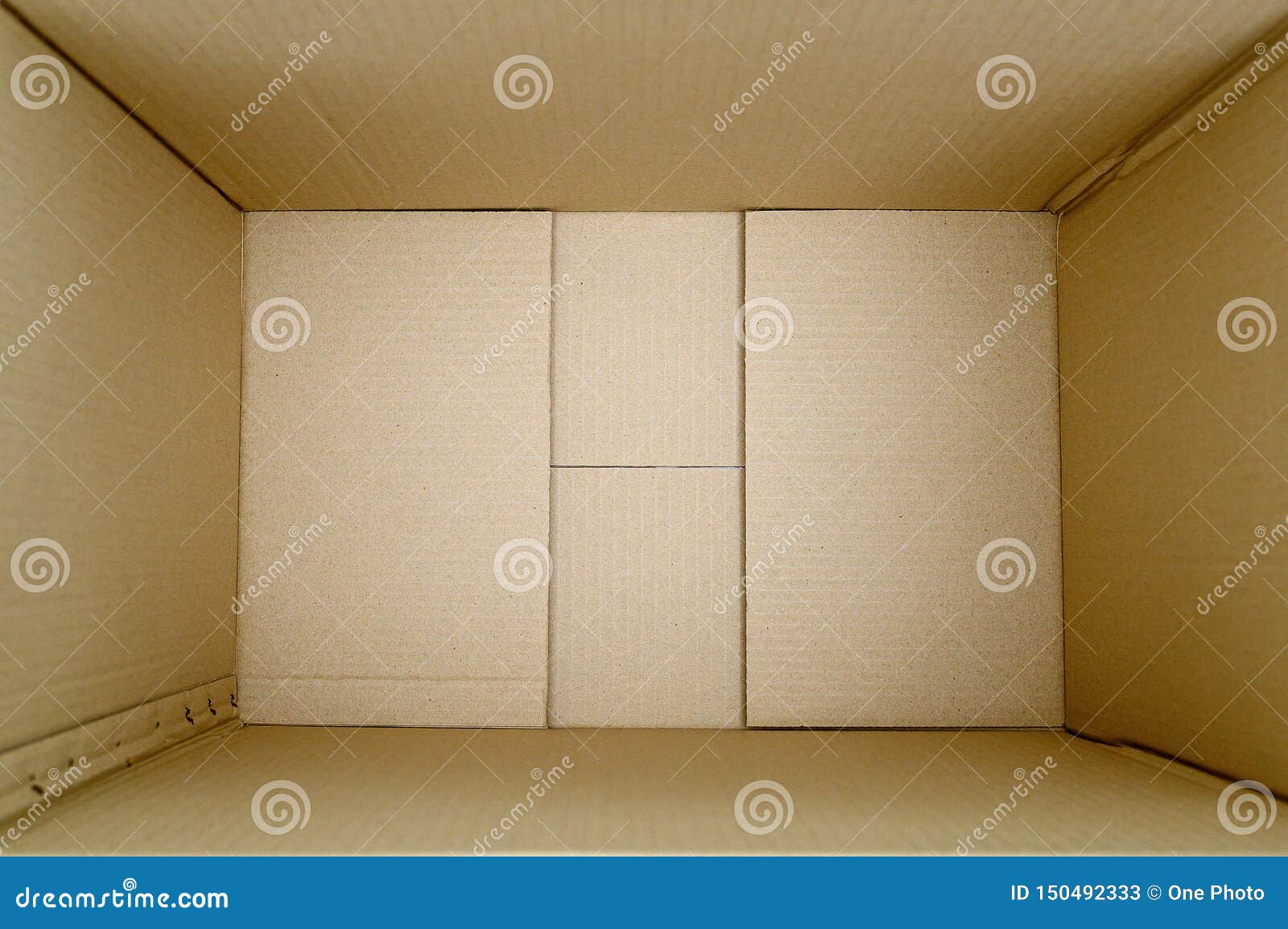Open Rectangular White Cardboard Box Royalty-Free Stock Photography ...