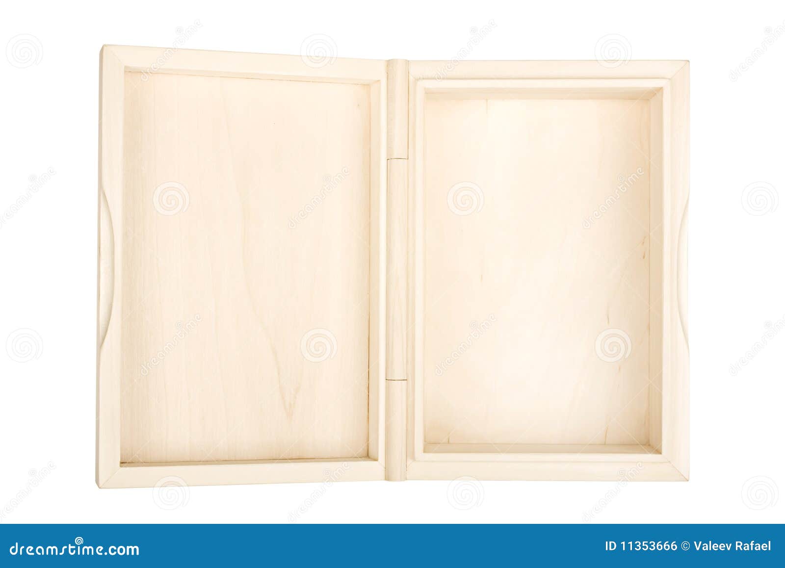 Empty open wooden box stock photo. Image of wood, wooden - 11353666