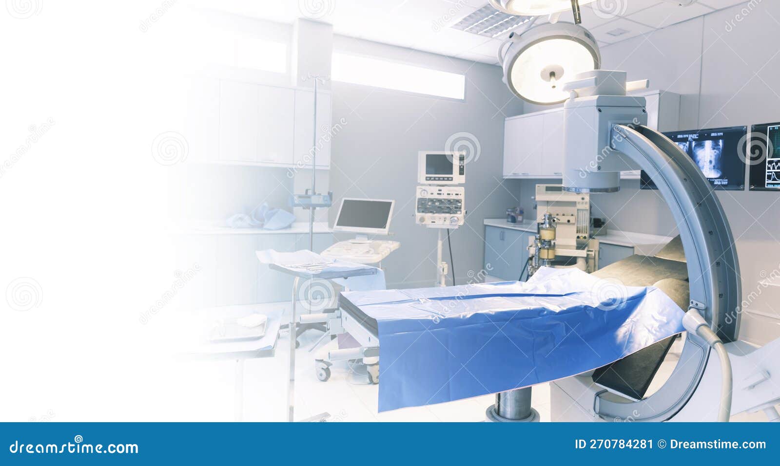 Empty operating room stock image. Image of treatment - 270784281
