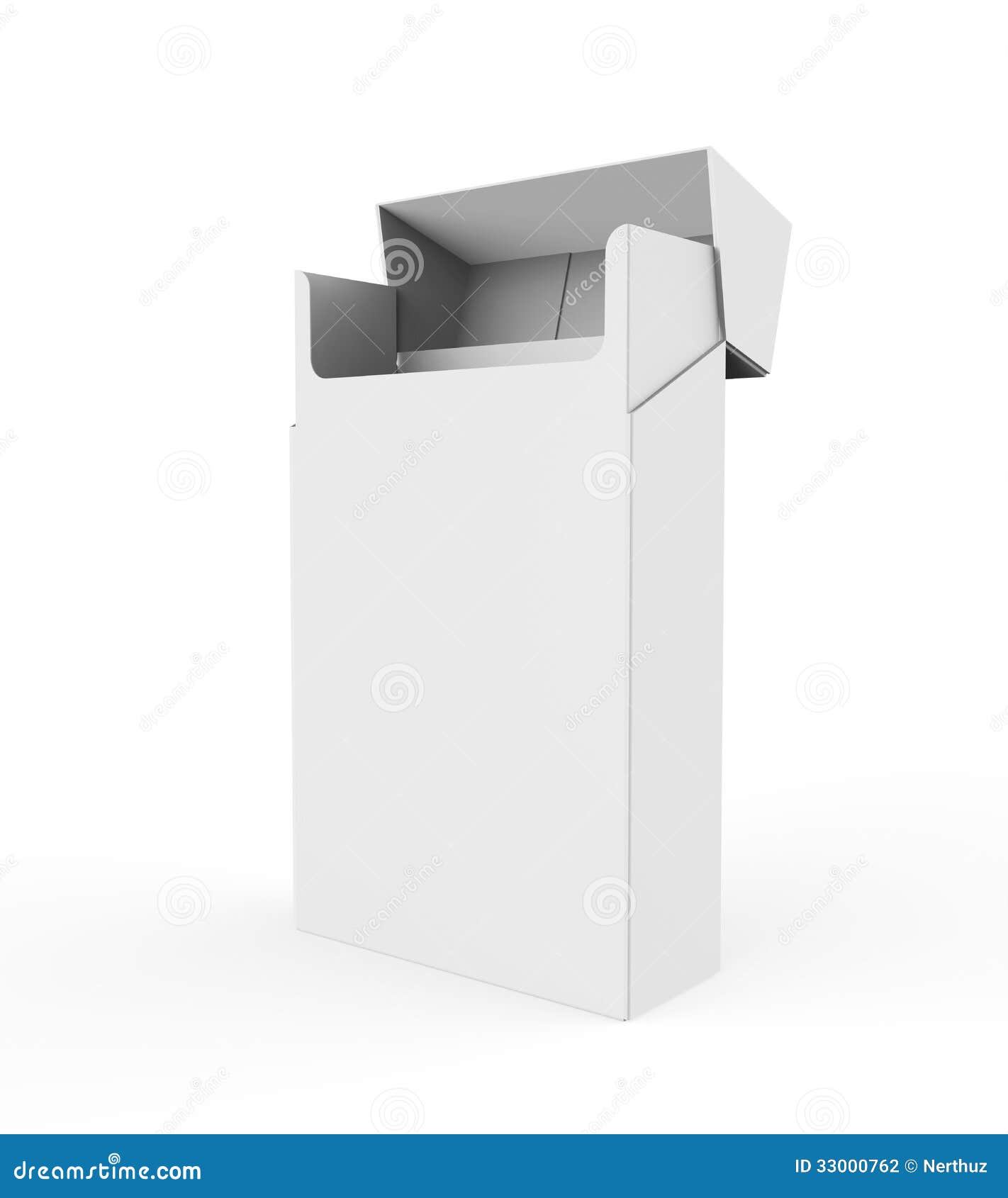 Empty Pack Boxes Realistic Template 3d Advertising Presentation ...