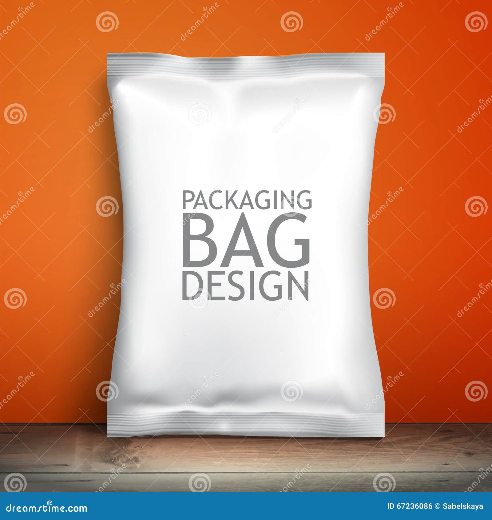 Empty Packaging Design Chips, Candy, Cookies, Cereals and Other ...