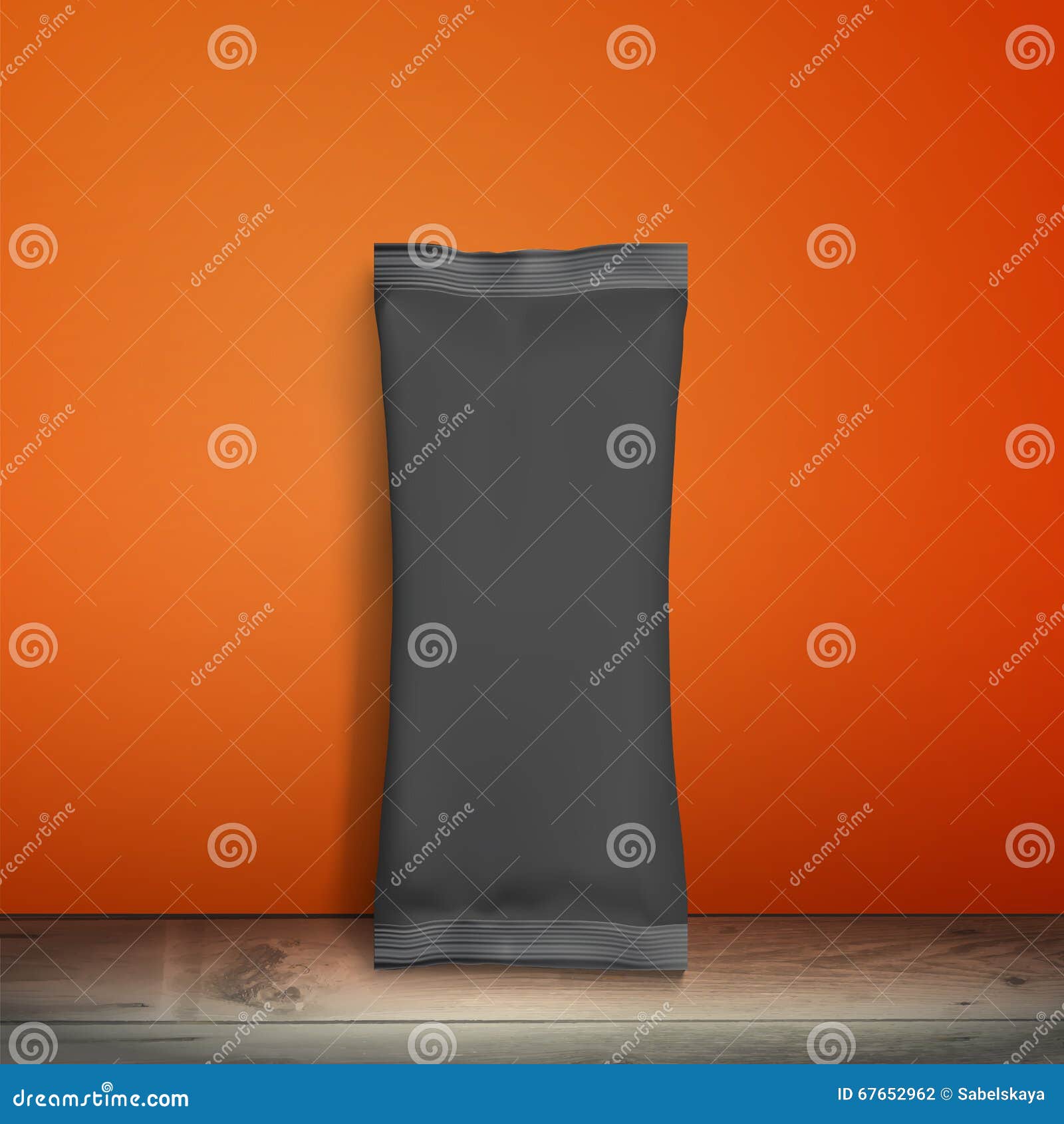 Empty Packaging Design for Ice Cream or Other Snacks. Stock Vector ...