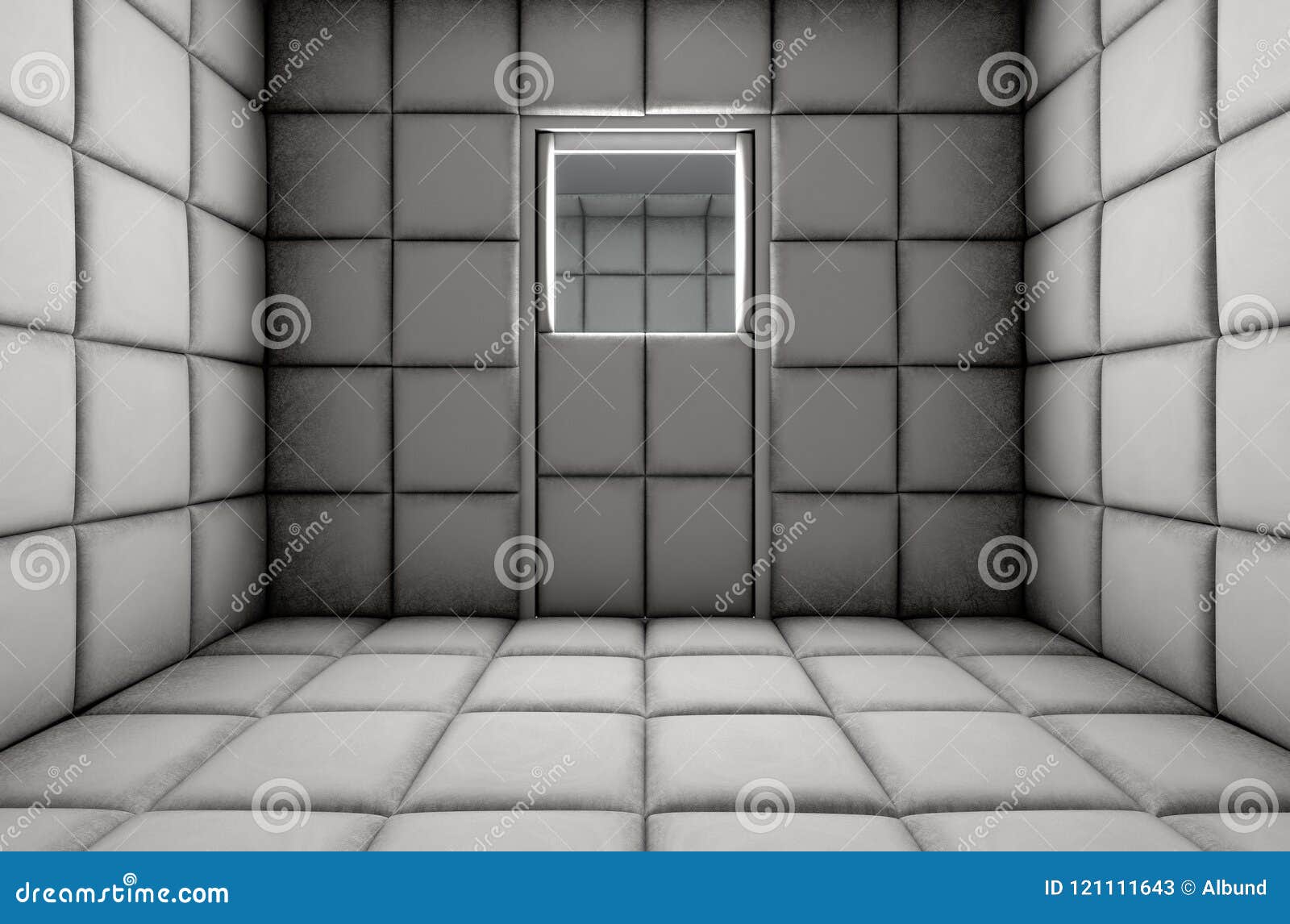 Empty Padded Cell stock illustration. Illustration of treatment - 121111643
