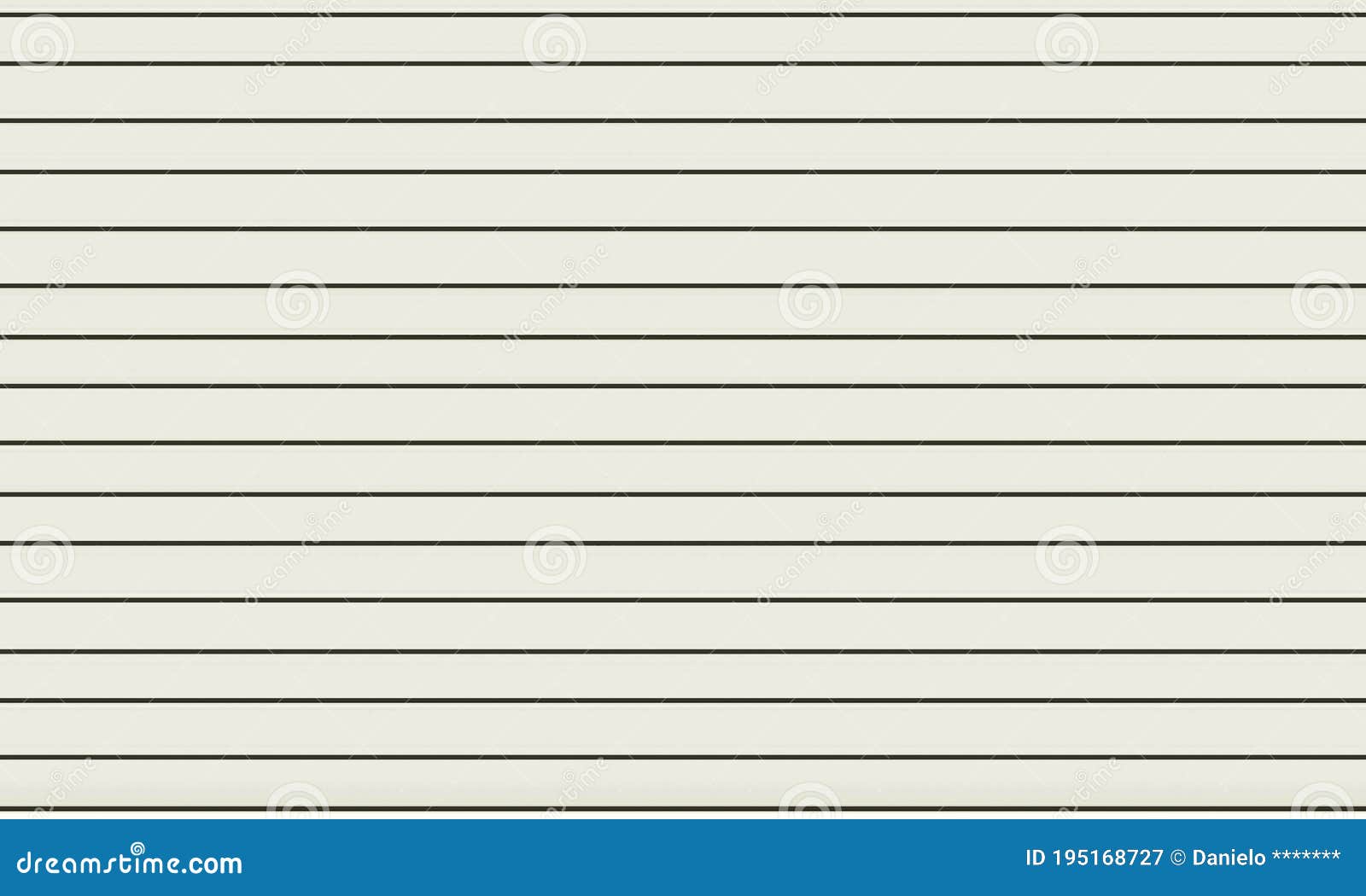 Empty Notepad Page with Lines Stock Illustration - Illustration of ...