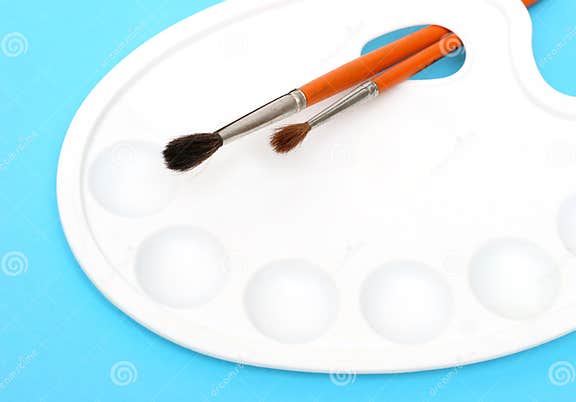 Empty Palette stock photo. Image of colors, artist, hobby - 184904