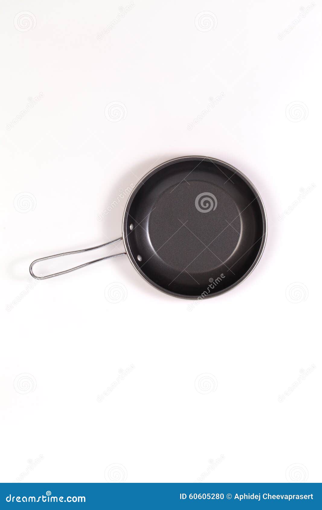 Empty pan stock photo. Image of isolated, grill, object - 60605280