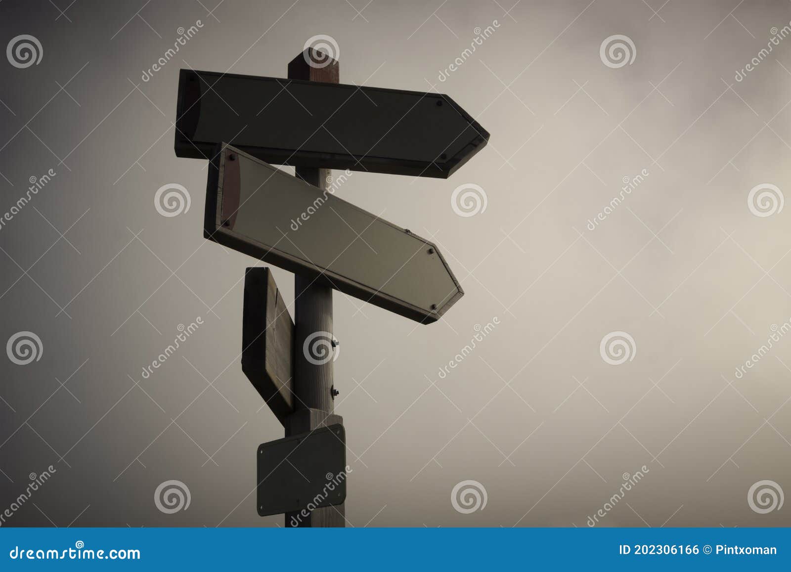 Empty Panels Indicating the Complicated Path and Direction To Follow ...