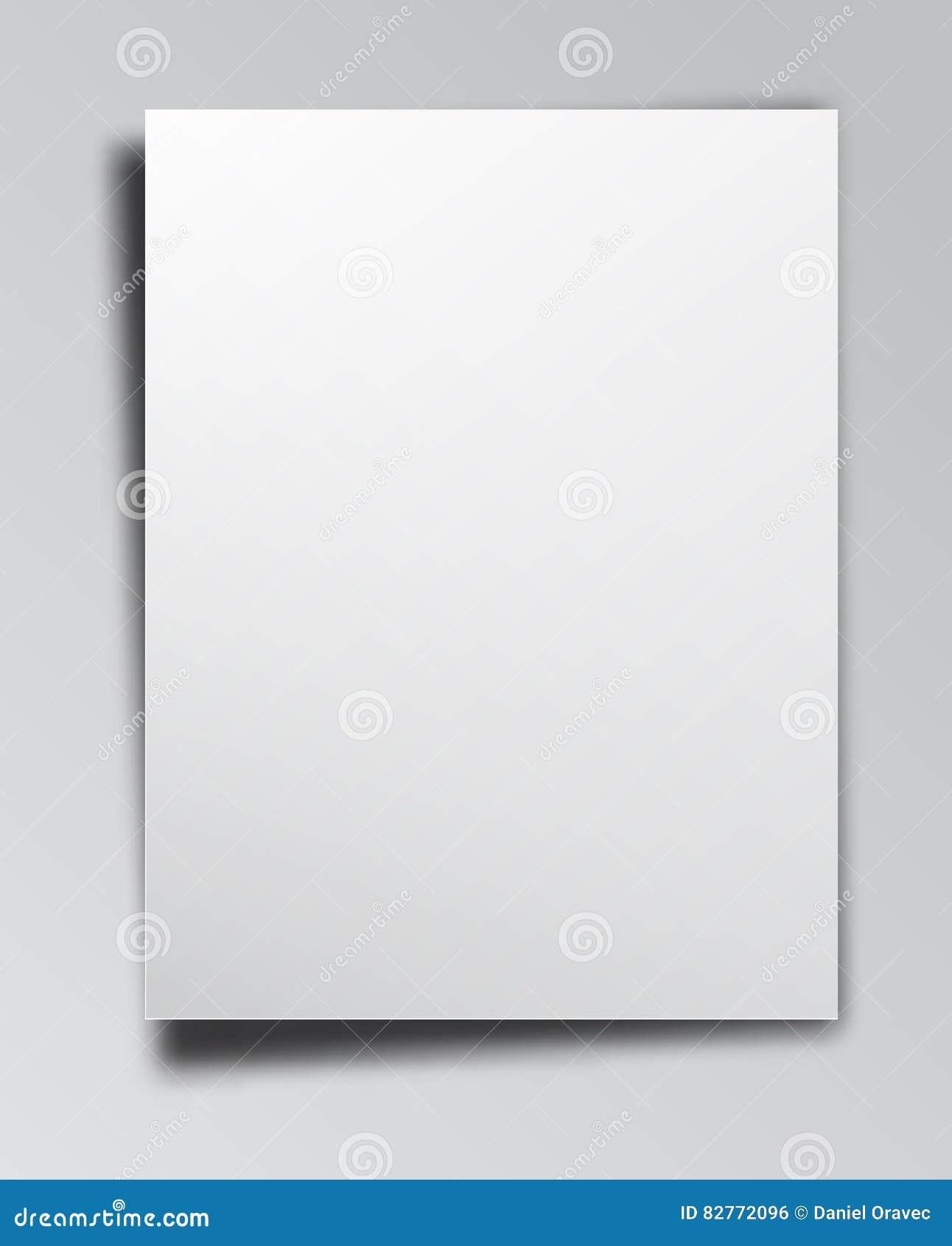 Empty Paper Background Illustration Stock Vector - Illustration of ...