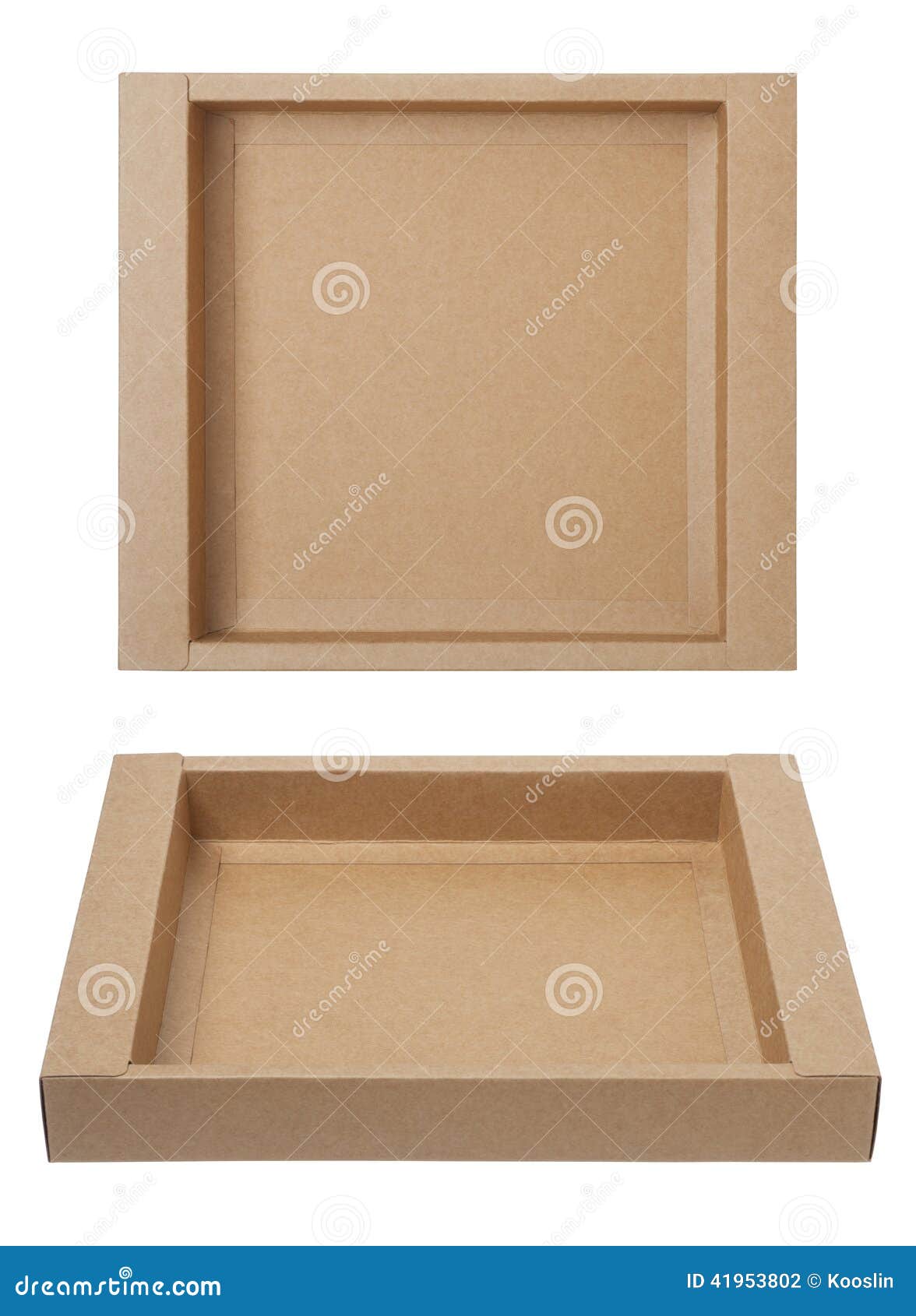 Empty paper box stock photo. Image of storage, drawer - 41953802