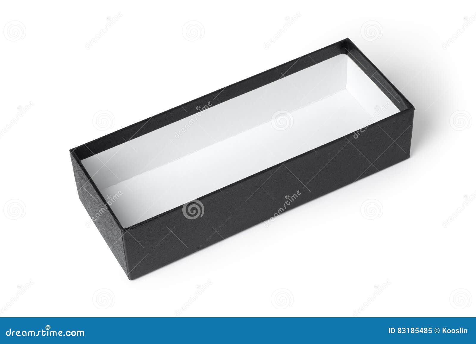 Empty paper box stock image. Image of business, open - 83185485