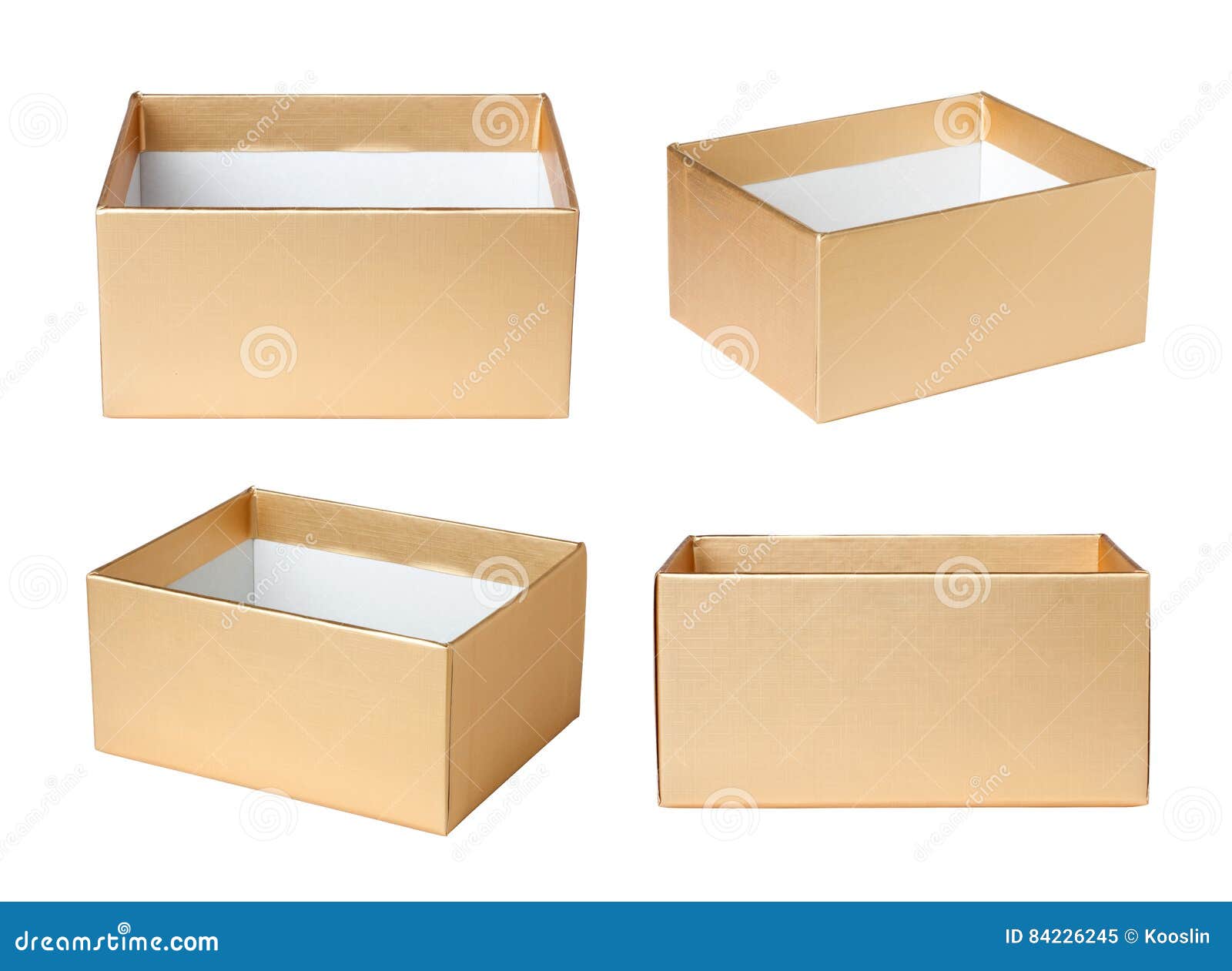 Empty paper boxes stock image. Image of blank, square - 84226245