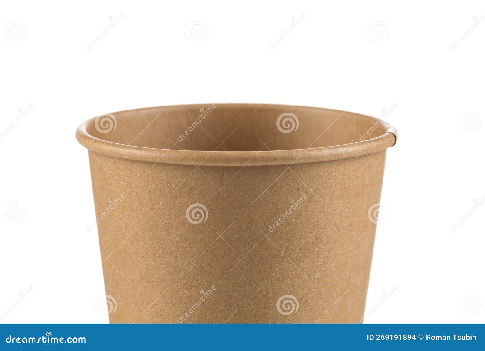Empty Paper Cups Background Stock Photo - Image of object, coffee ...