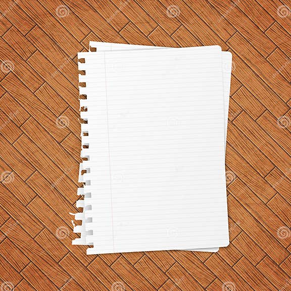 Empty paper sheet. stock vector. Illustration of education - 52793857