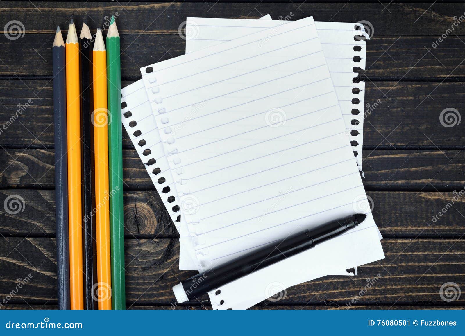 Empty paper on table stock image. Image of notebook, board - 76080501