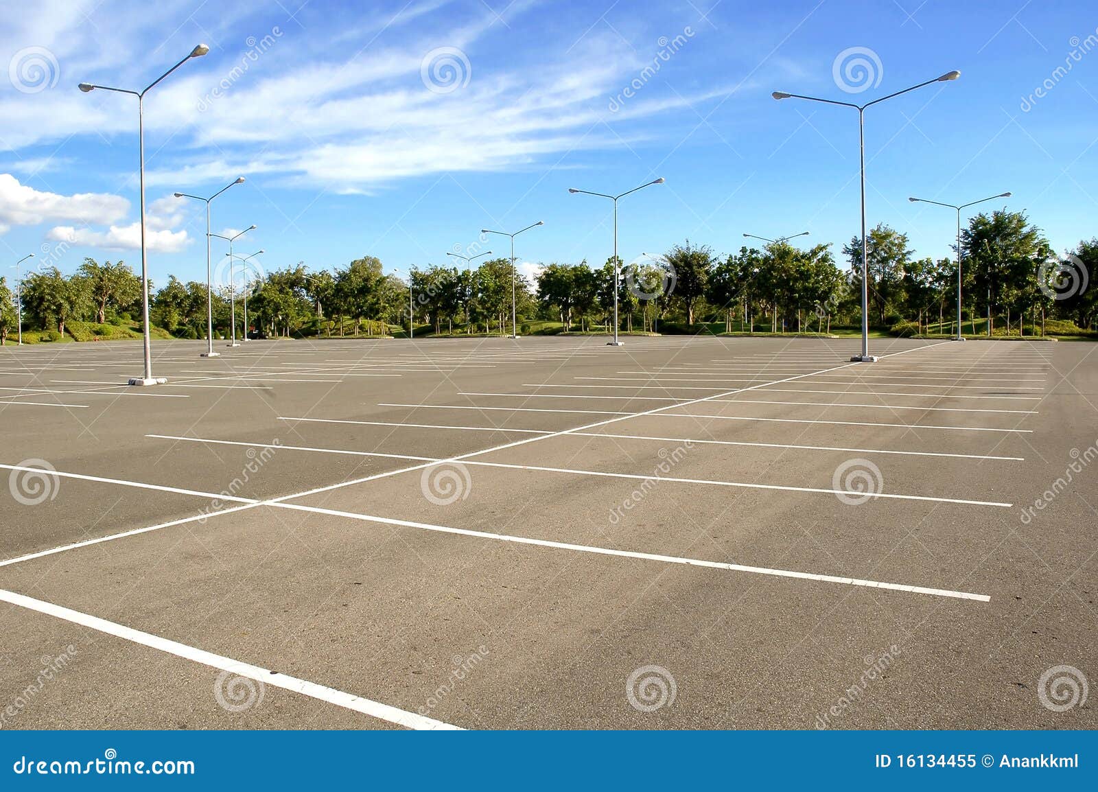 Empty Parking Bays Stock Photography | CartoonDealer.com #175561070