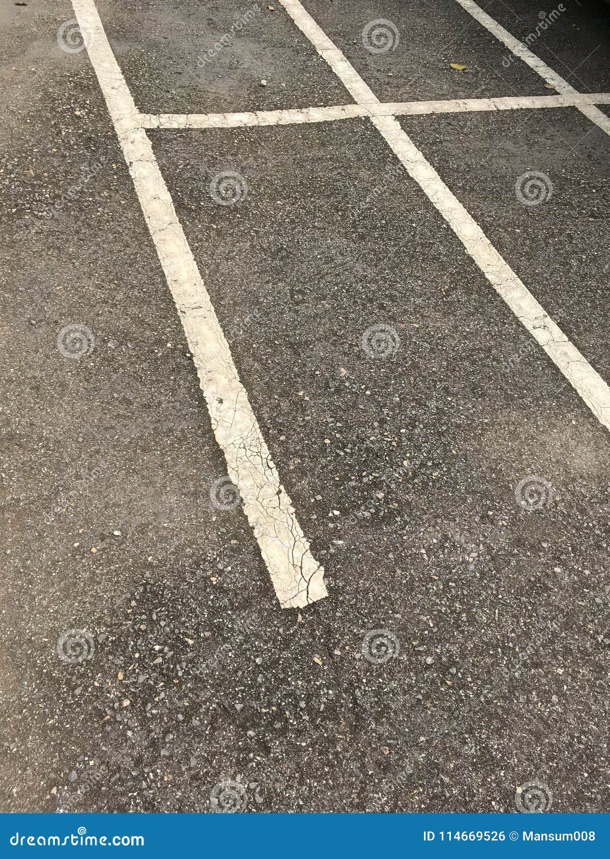 Empty parking lot stock photo. Image of thailand, close - 114669526