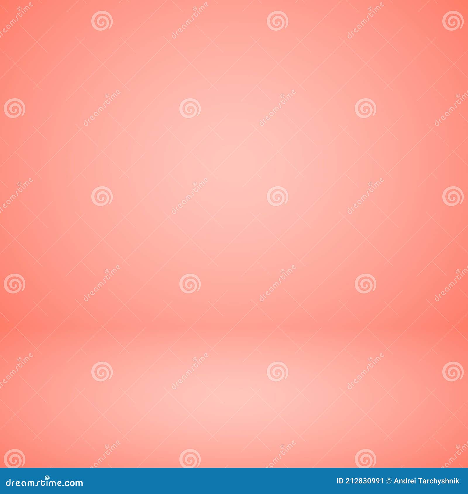 Empty Pastel Peach Studio Abstract Background with Spotlight Effect ...