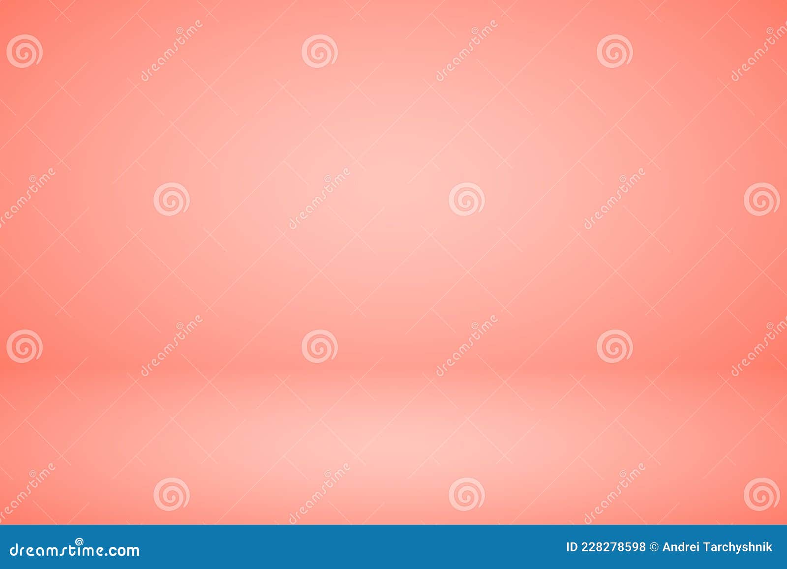 Empty Pastel Peach Studio Abstract Background with Spotlight Effect ...