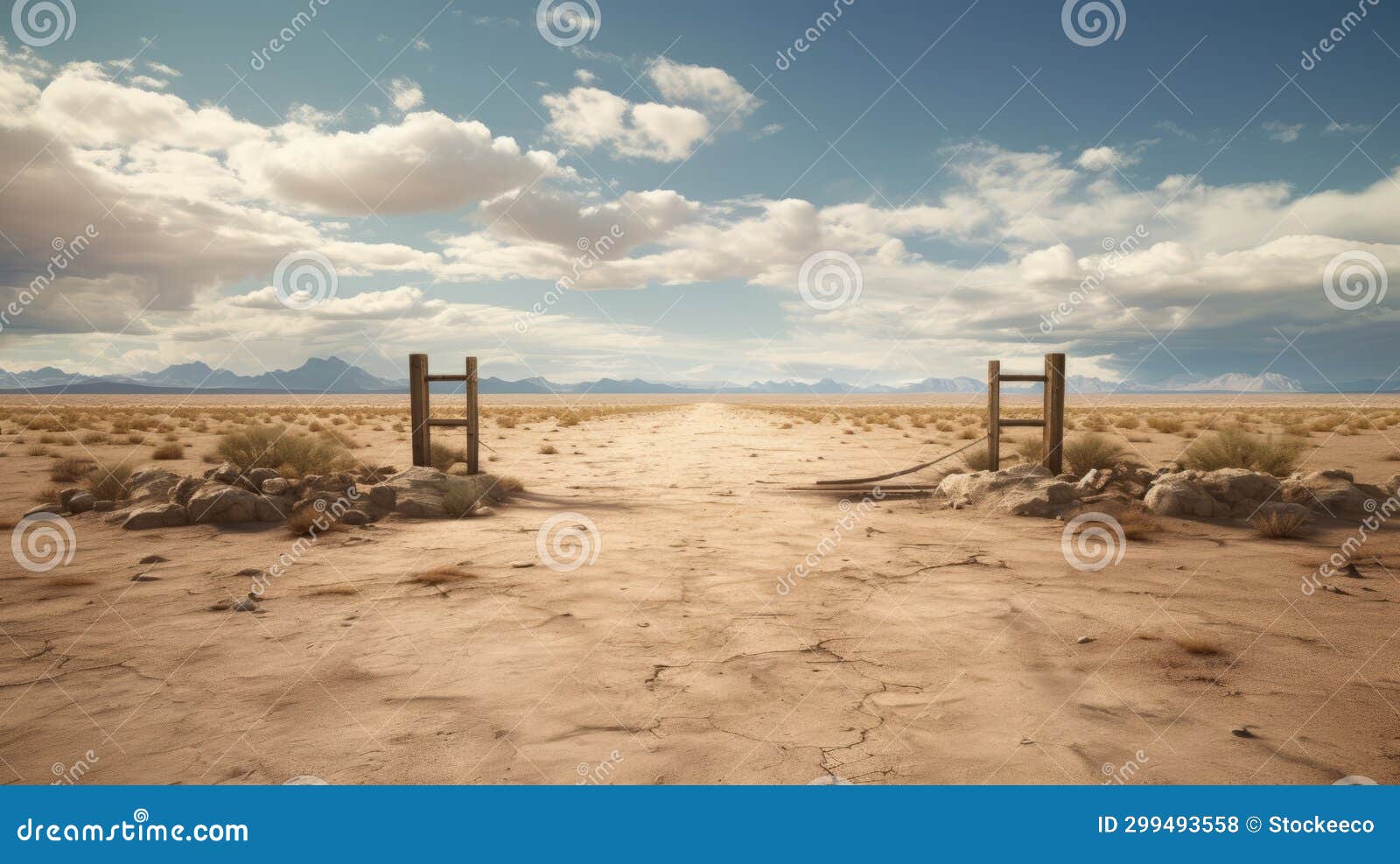 Exploring the Raw Beauty of a Desert Entrance in Stunning 3d Concept ...