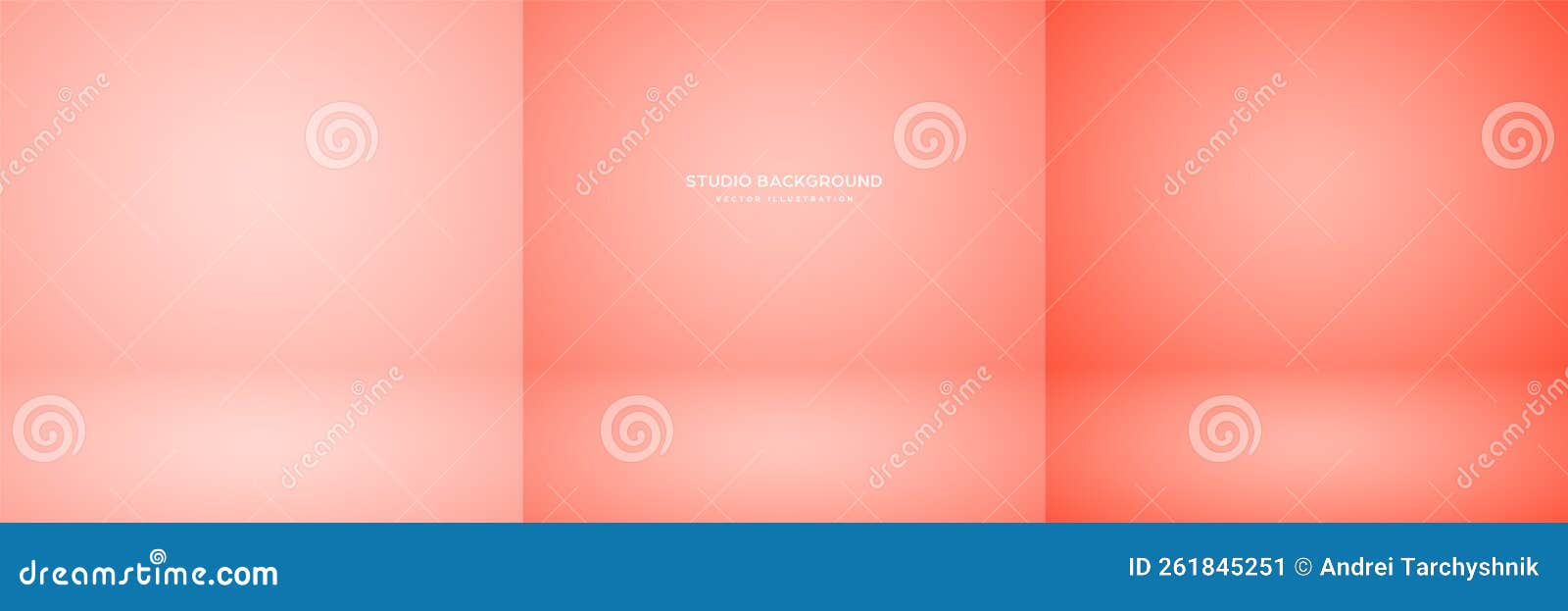 Empty Peach Studio Abstract Backgrounds with Spotlight Effect. Product ...