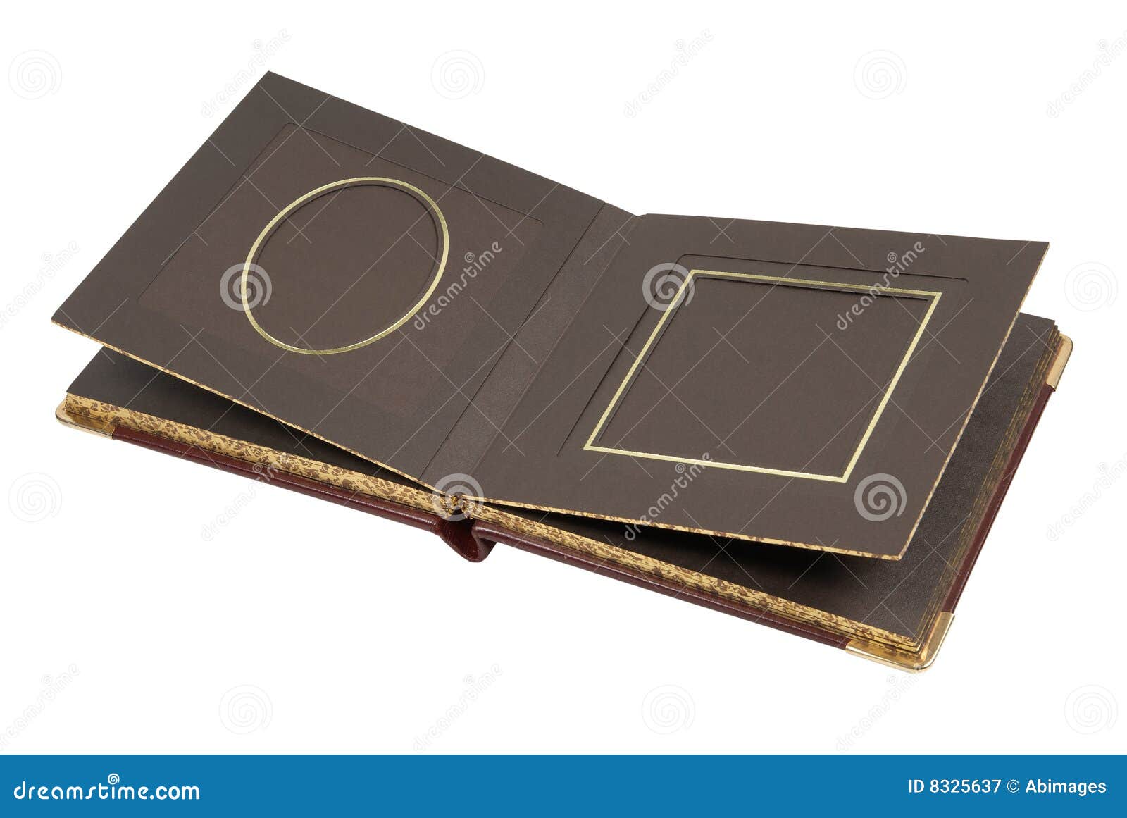 Empty photo album stock image. Image of isolated, album - 8325637