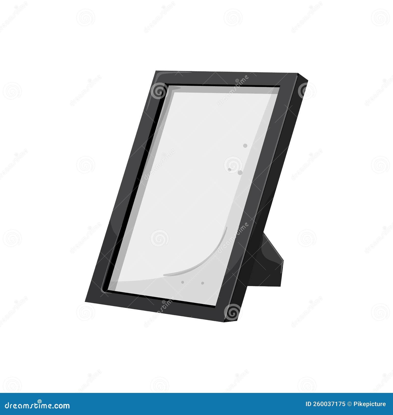 Empty Photo Frame Cartoon Vector Illustration Stock Illustration ...