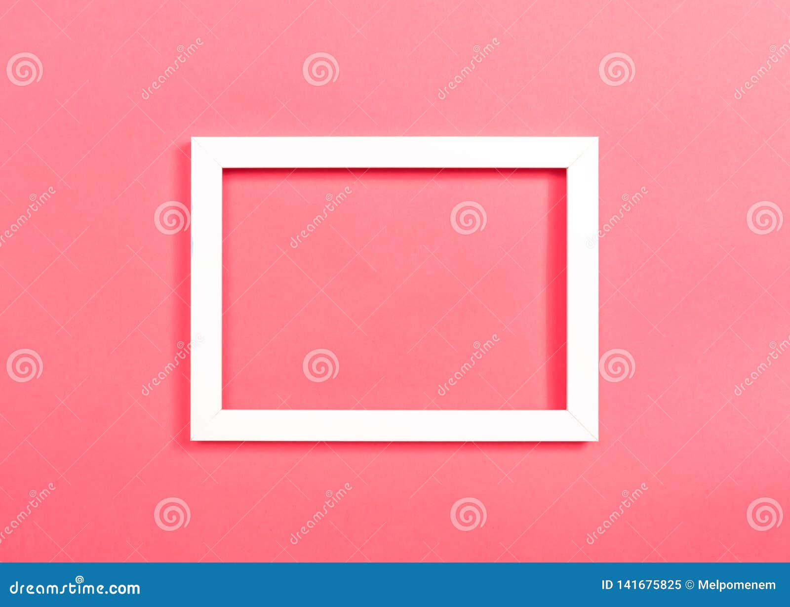 Empty photo frame stock image. Image of simplicity, background - 141675825