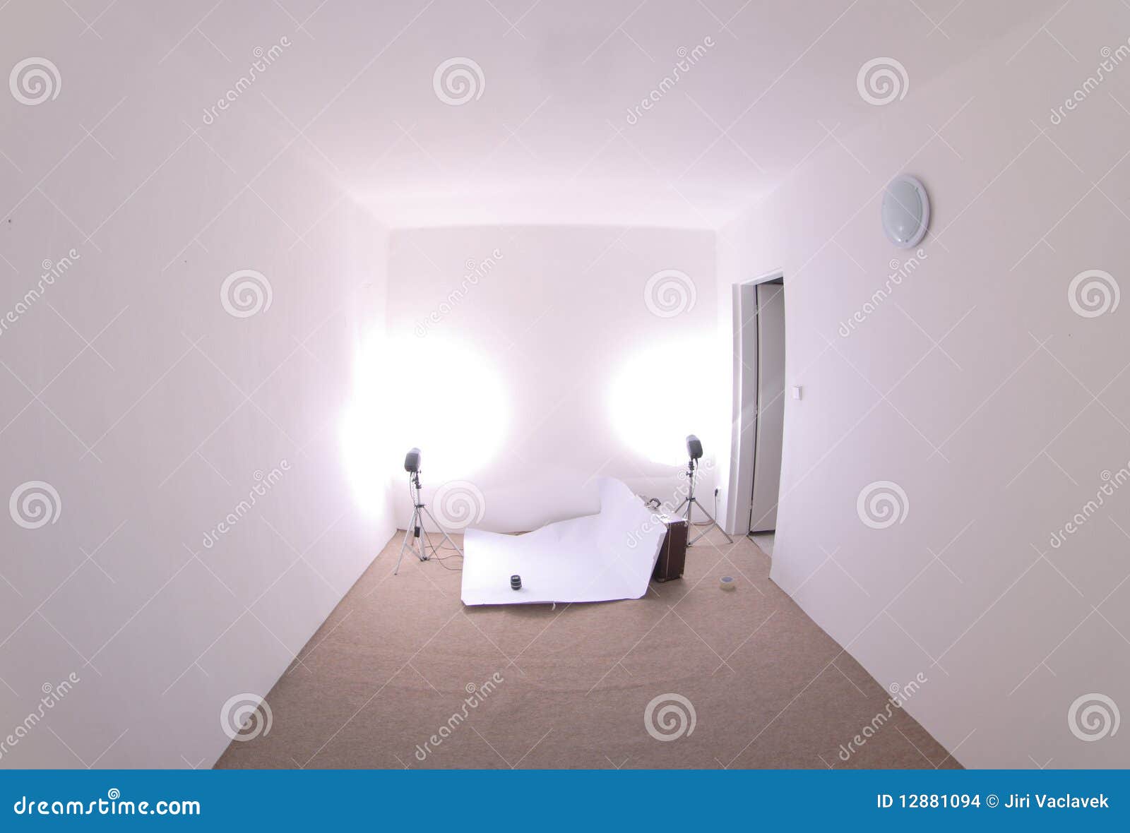 Empty photo studio stock photo. Image of empty, work - 12881094