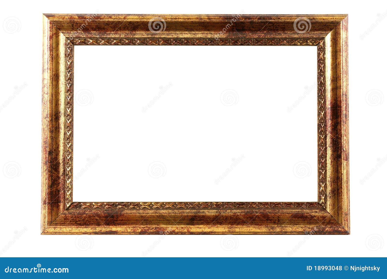 Empty picture frame stock photo. Image of white, isolated - 18993048