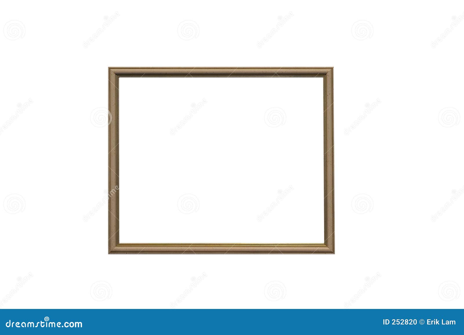 Empty picture frame stock photo. Image of design, gallery - 252820