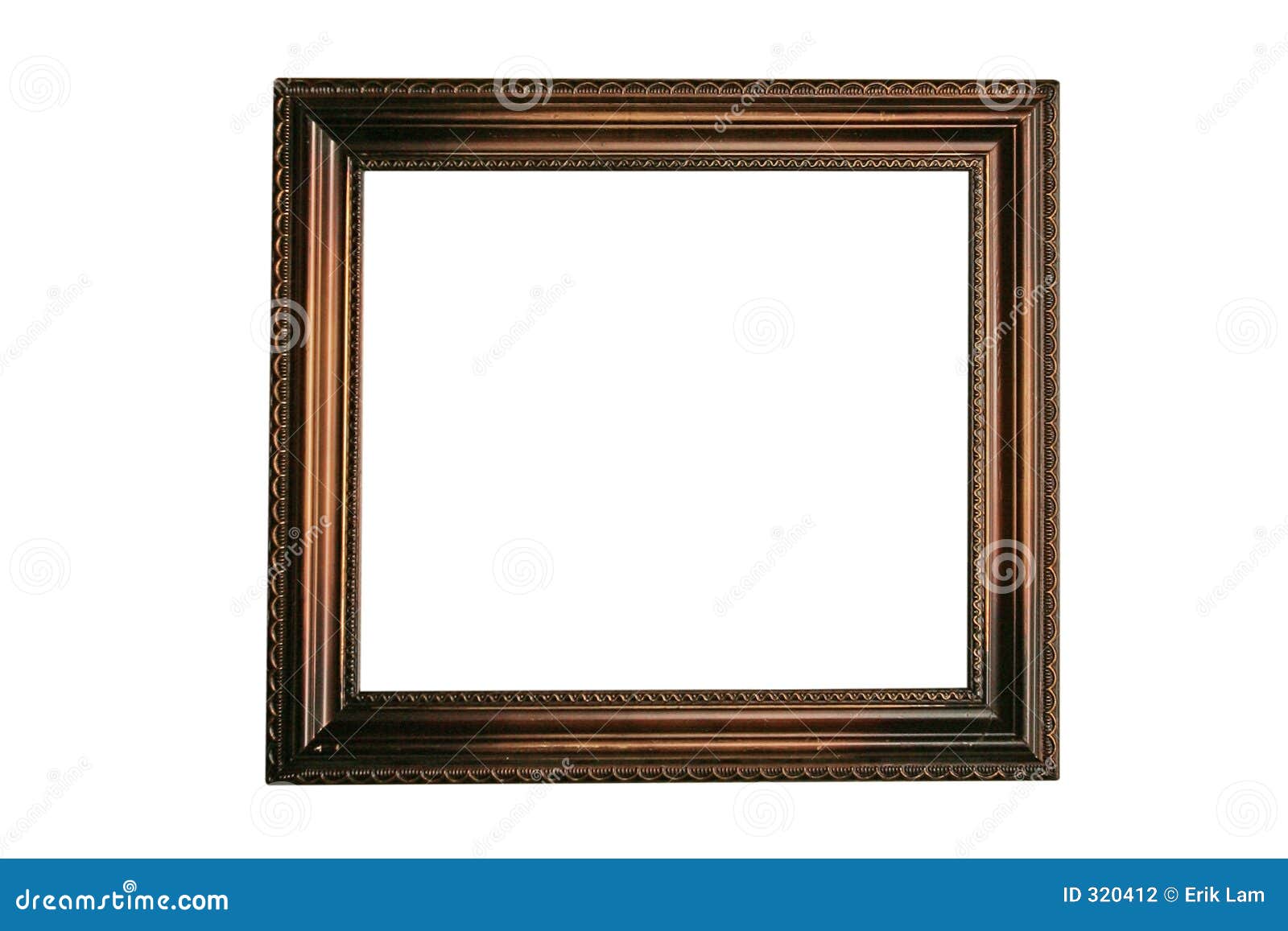 Empty picture frame stock photo. Image of rustic, culture - 320412