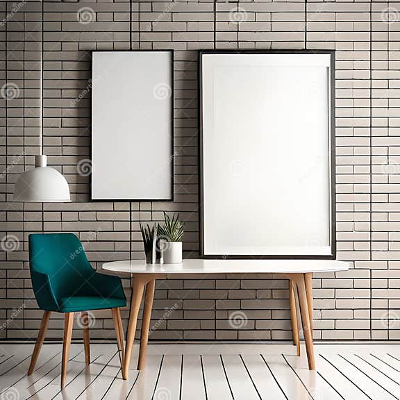 Beautiful Blank Frame Concept Stock Illustration - Illustration of ...