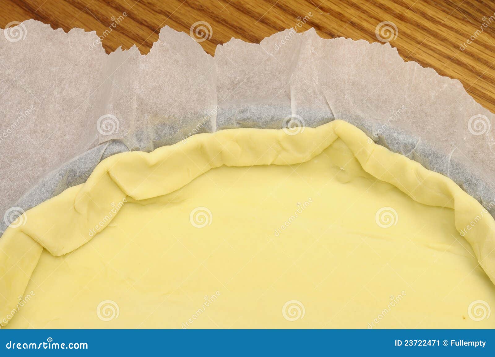 Empty pie shell stock image. Image of cook, baking, garnish - 23722471