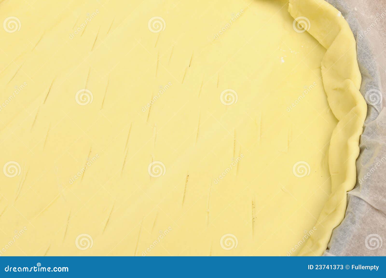 Empty pie shell stock image. Image of lower, cook, garnish - 23741373