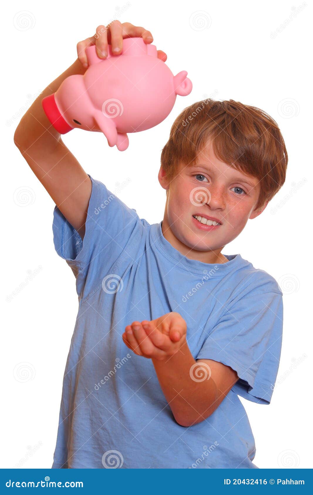 Empty piggy bank stock photo. Image of cute, cheerful - 20432416
