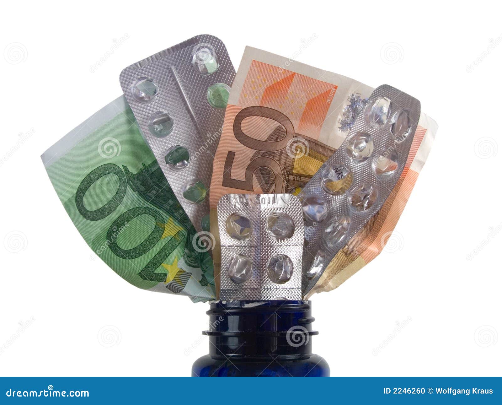 Empty pill packs stock photo. Image of drug, empty, hospital - 2246260