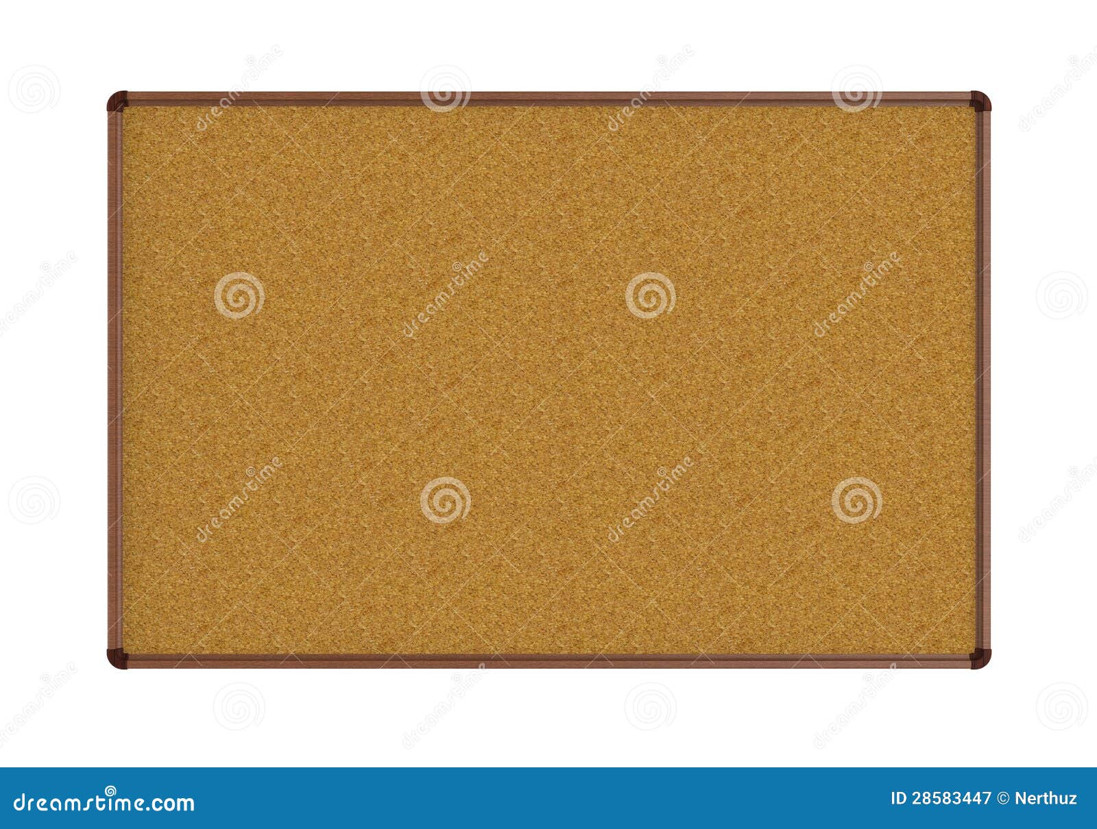 Empty Pinboard stock illustration. Illustration of noteboard - 28583447