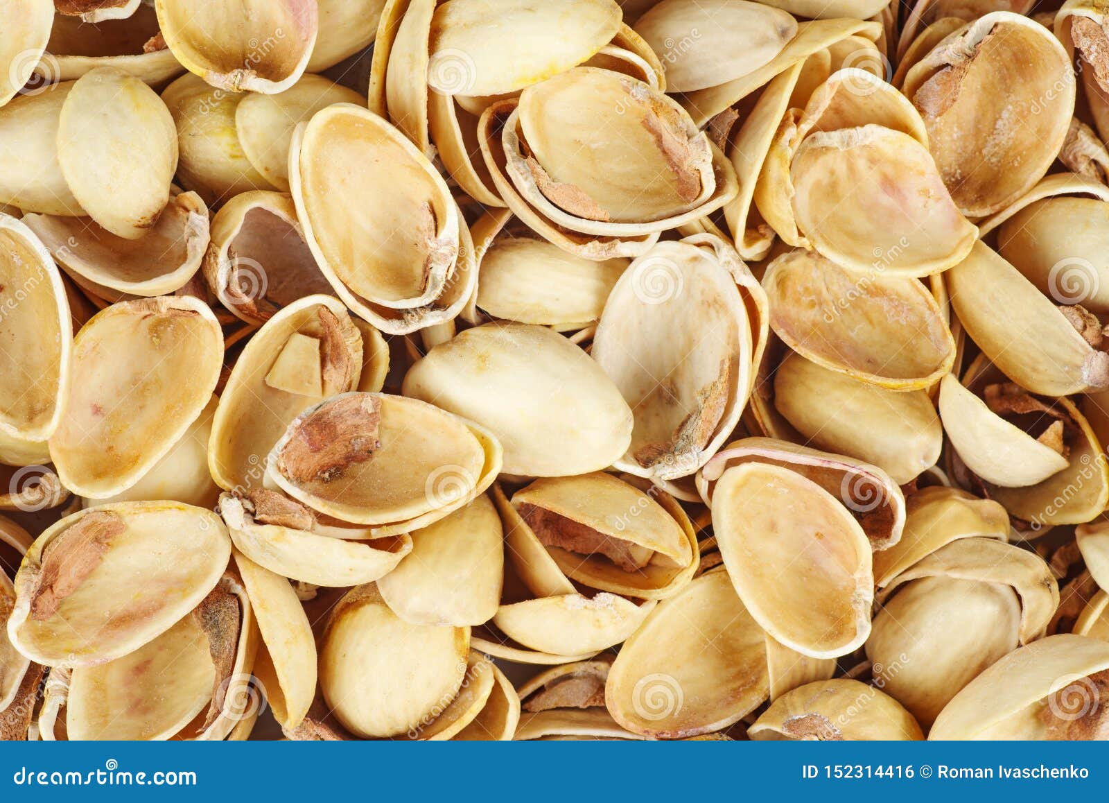 Empty Pistachio Shells Background Stock Photo - Image of closeup, shell ...