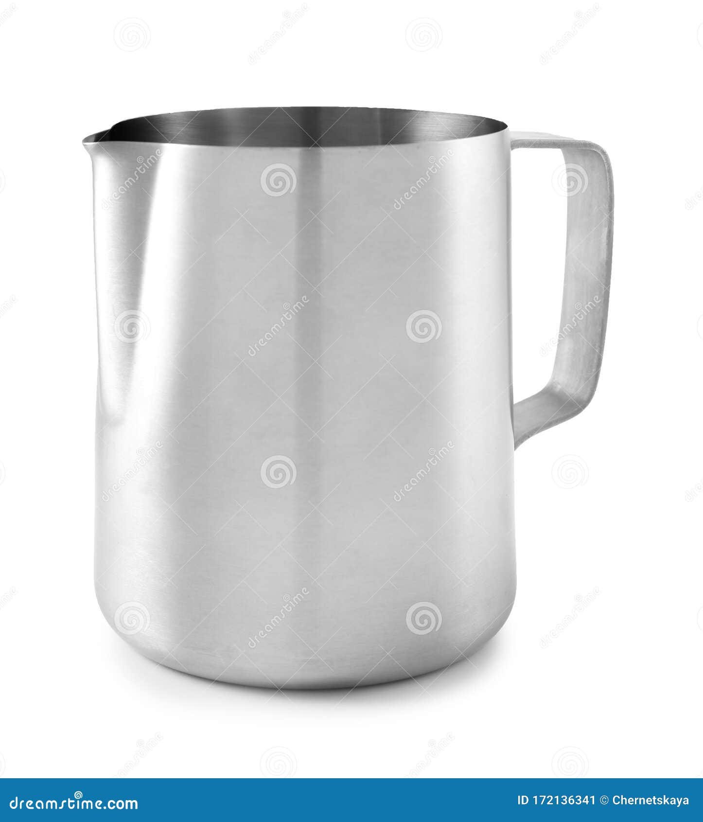Empty Pitcher Isolated. Bartender Equipment Stock Image - Image of ...
