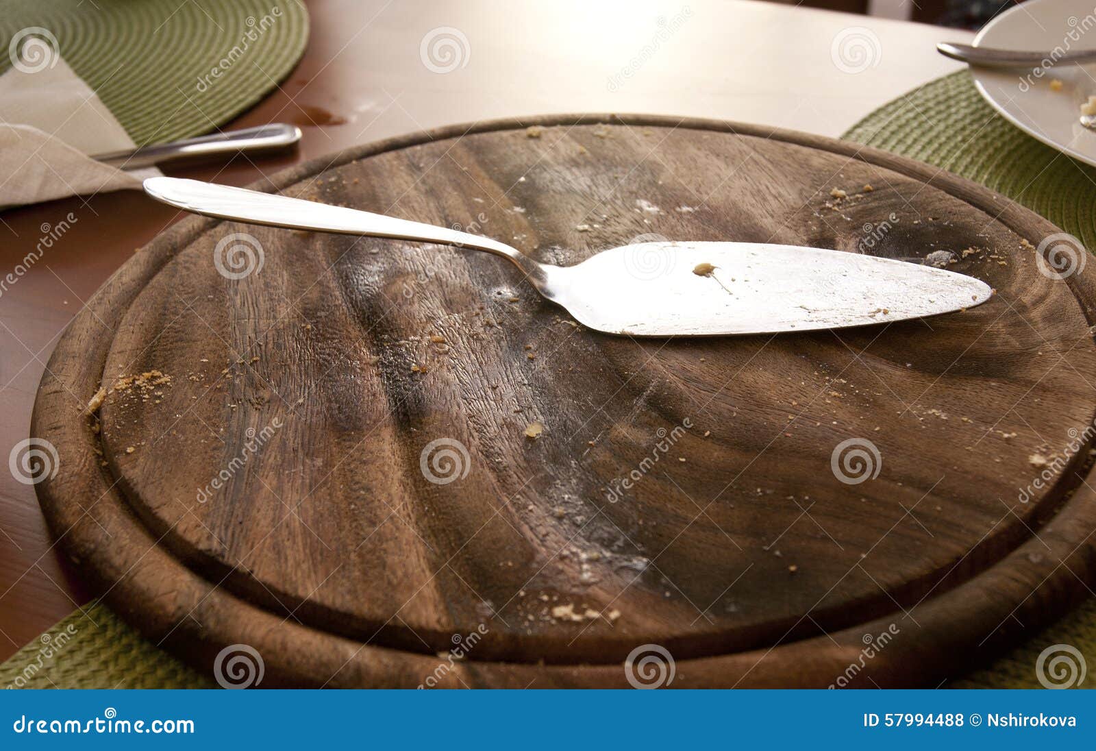 Empty pizza tray stock photo. Image of empty, objects - 57994488