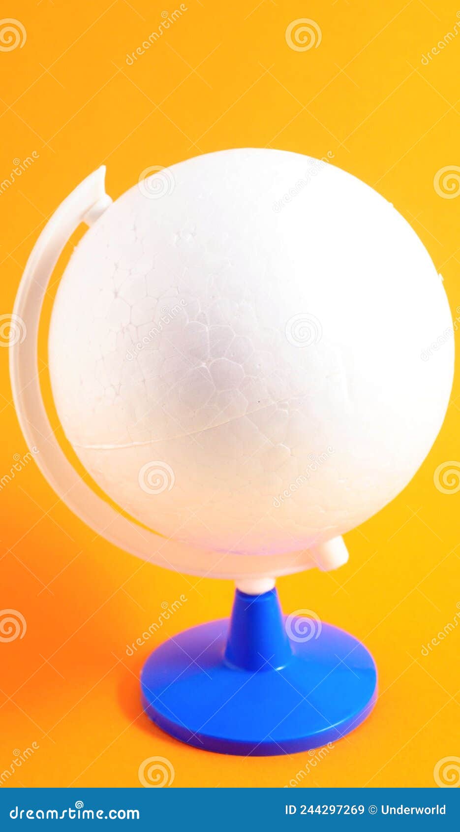 Empty Planet Earth stock image. Image of education, environment - 244297269