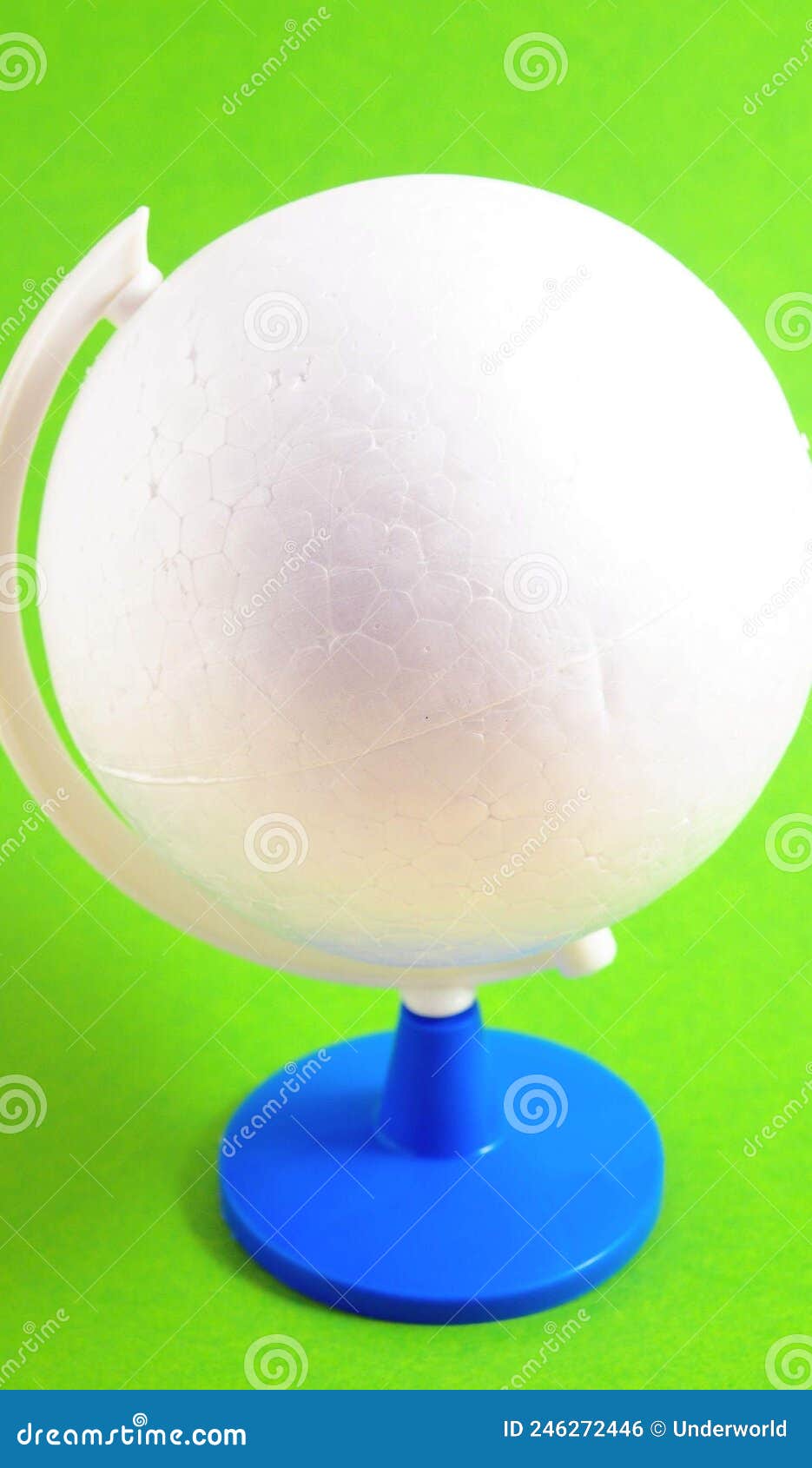 Empty Planet Earth stock photo. Image of education, travel - 246272446